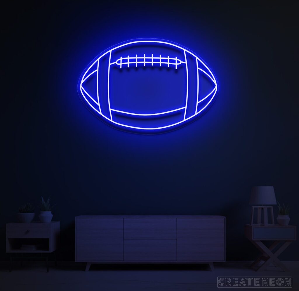 Buy American Football Neon Sign - Custom neon sign CreateNeon.Com