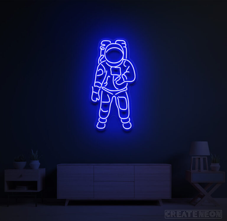 Buy Astronaut Space LED Neon Sign! Outer space feels!