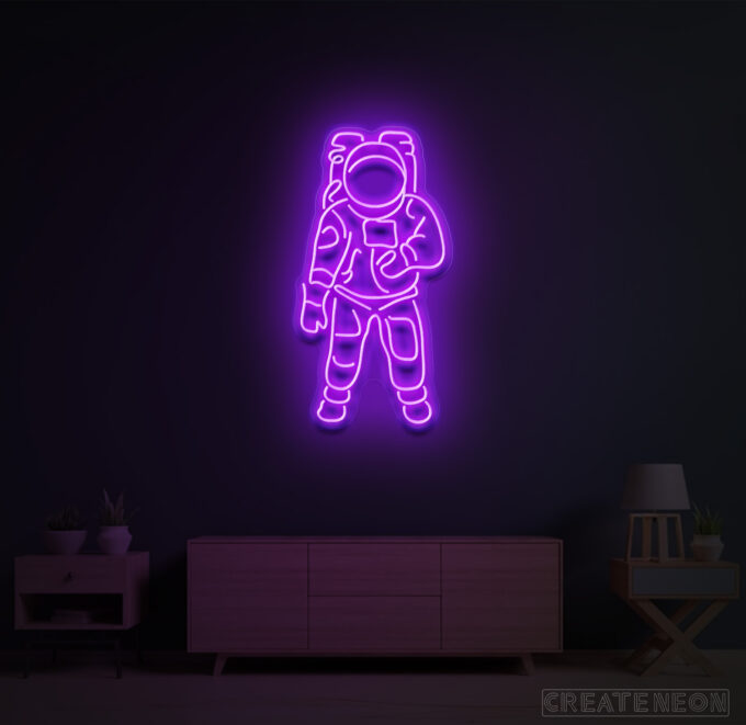 Buy Astronaut Space LED Neon Sign! Outer space feels!