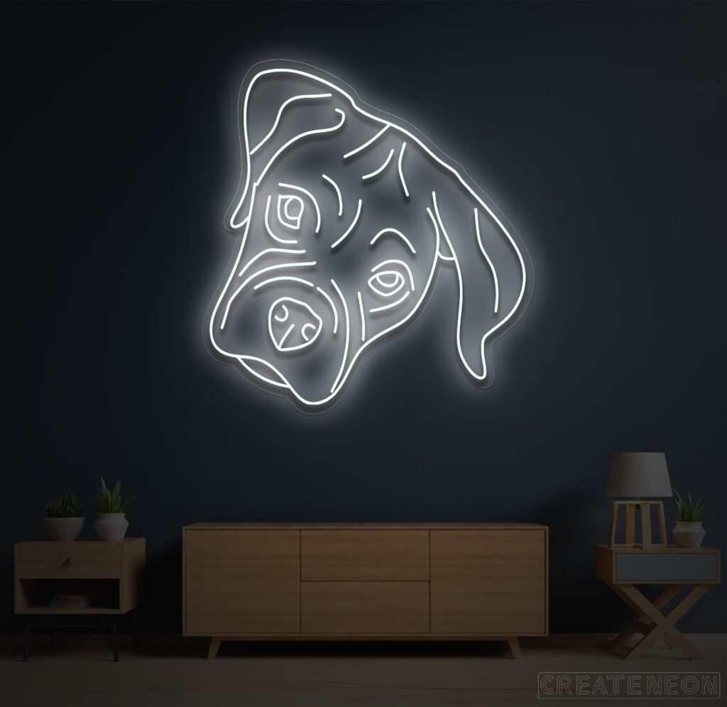 Buy Boxer Puppy Neon Sign at affordable Price | Free 🚚