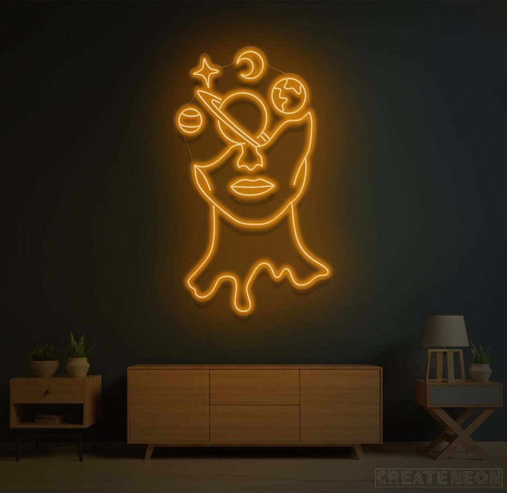 Buy Galaxy Brain Neon Sign Online at Reasonable Price | Create Neon