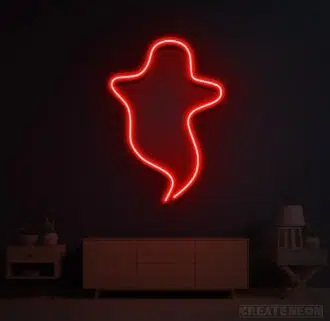 Ghost Neon Sign | Best Spooky Neon Sign For Halloween