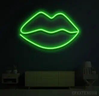 Buy Lips Neon Sign - CreateNeon.Com