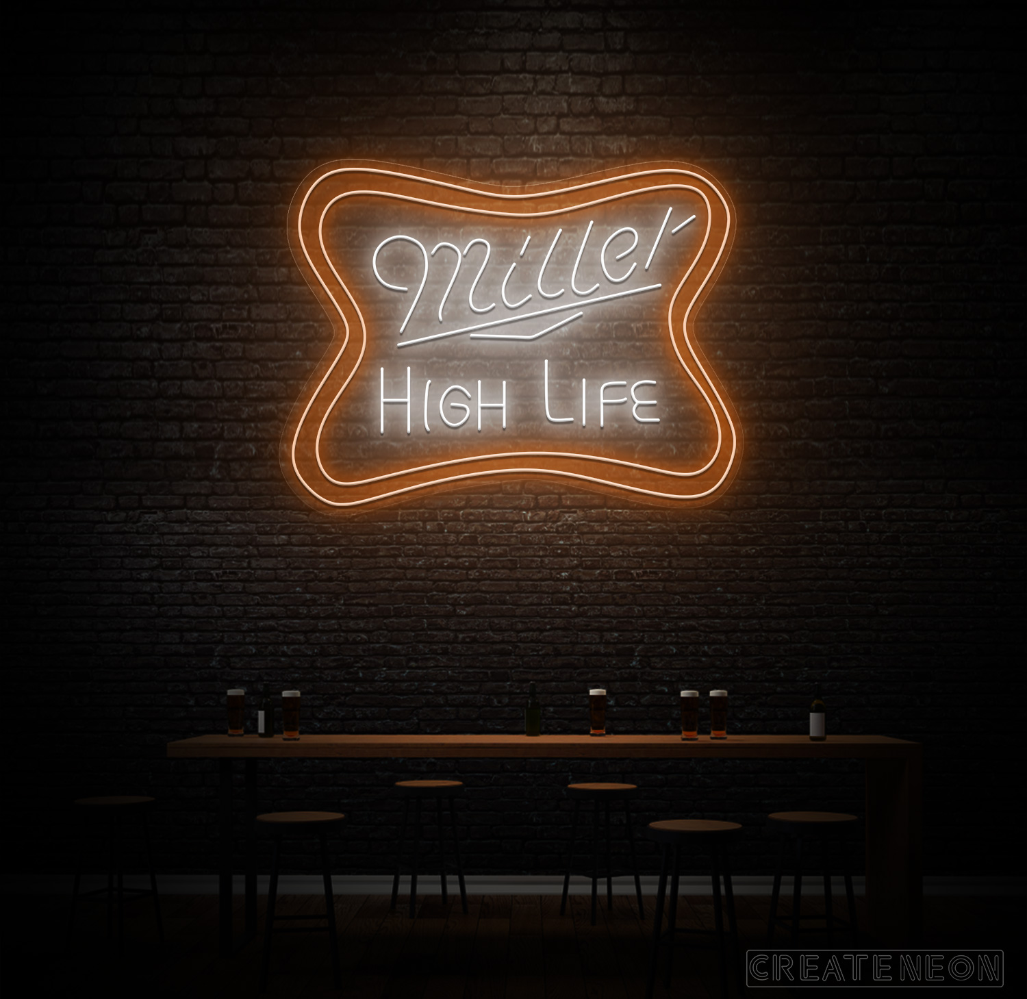 Buy Neon Miller High Life Sign for affordable price