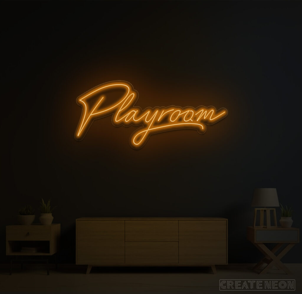 🚛 Buy Playroom Neon Sign To Light Up Your Space | Free