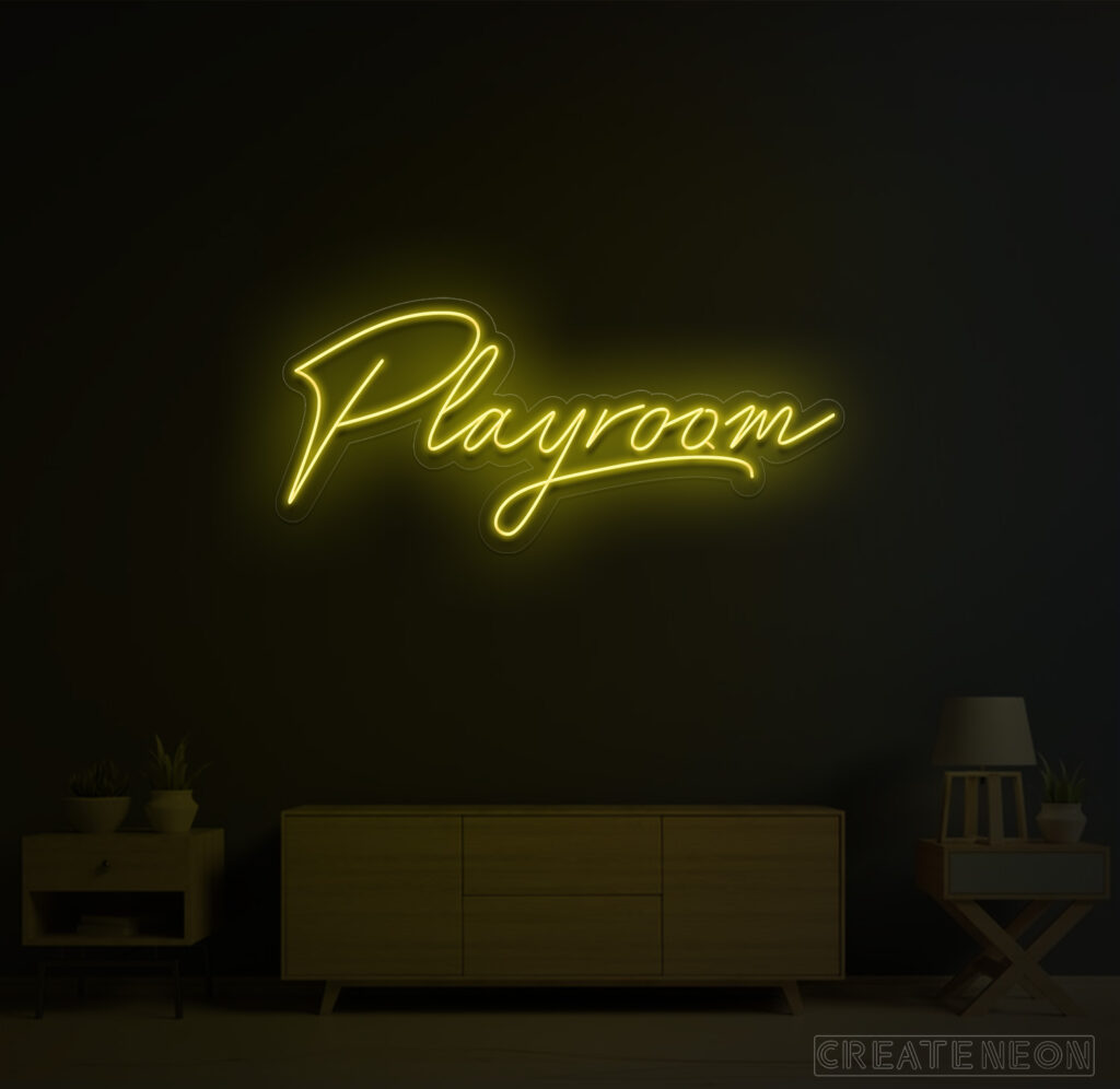 🚛 Buy Playroom Neon Sign To Light Up Your Space | Free